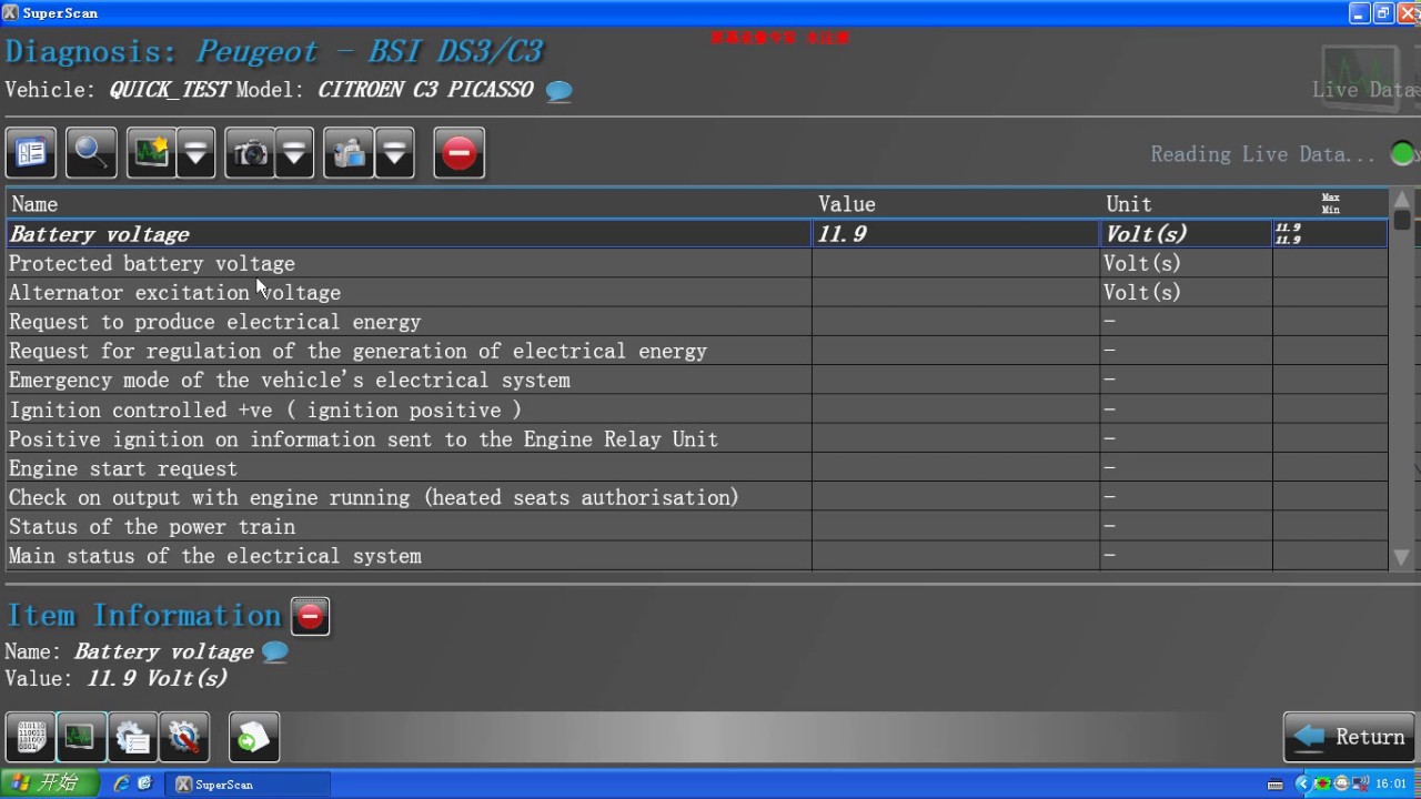 PEUGEOT New PSA-COM PSACOM Bluetooth Diagnostic and Programming Tool ...
