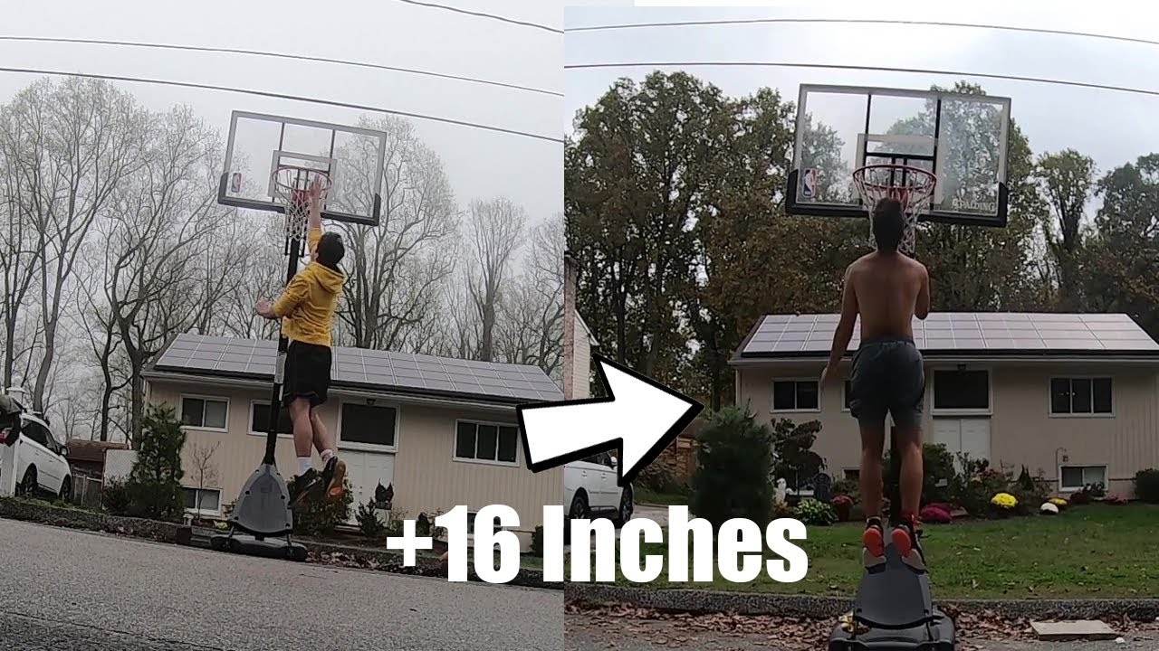 5'10 Vertical Jump Progress -16 inch increase- - YouTube