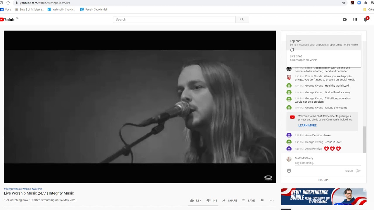 How to use Live Chat on YouTube - YouTube