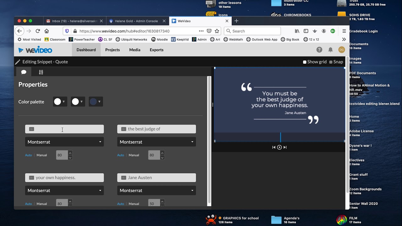 First Login to WeVideo - YouTube