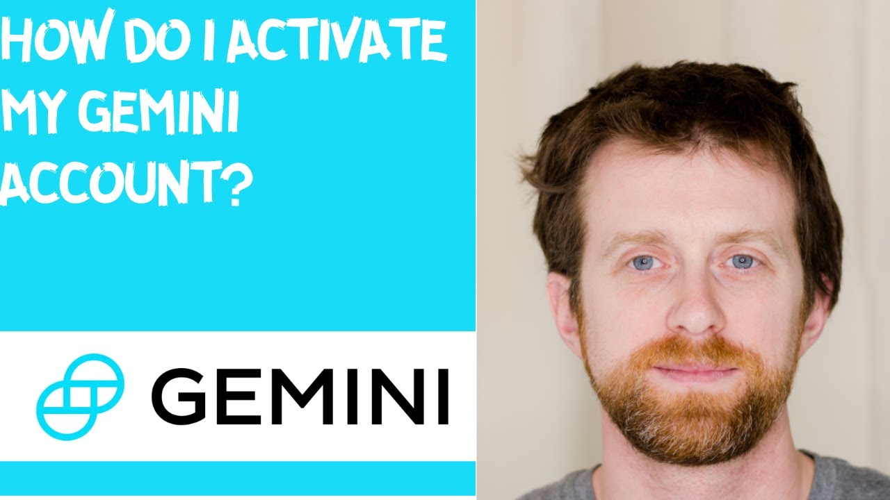 How do I activate my Gemini account - YouTube