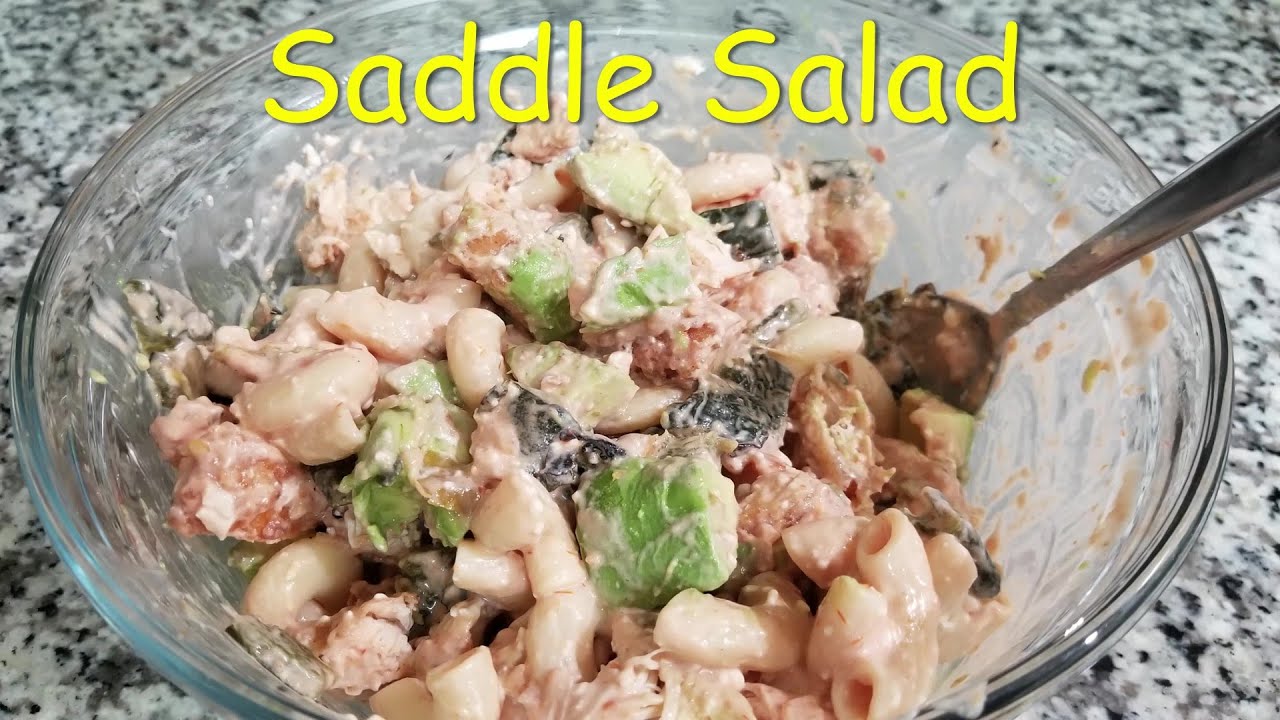 Saddle Salad | A Great Refreshing Summer Meal in One - YouTube