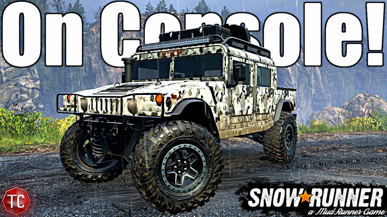 SnowRunner: THE DELTA PATRIOT (Hummer H1) IS ON CONSOLE! - YouTube