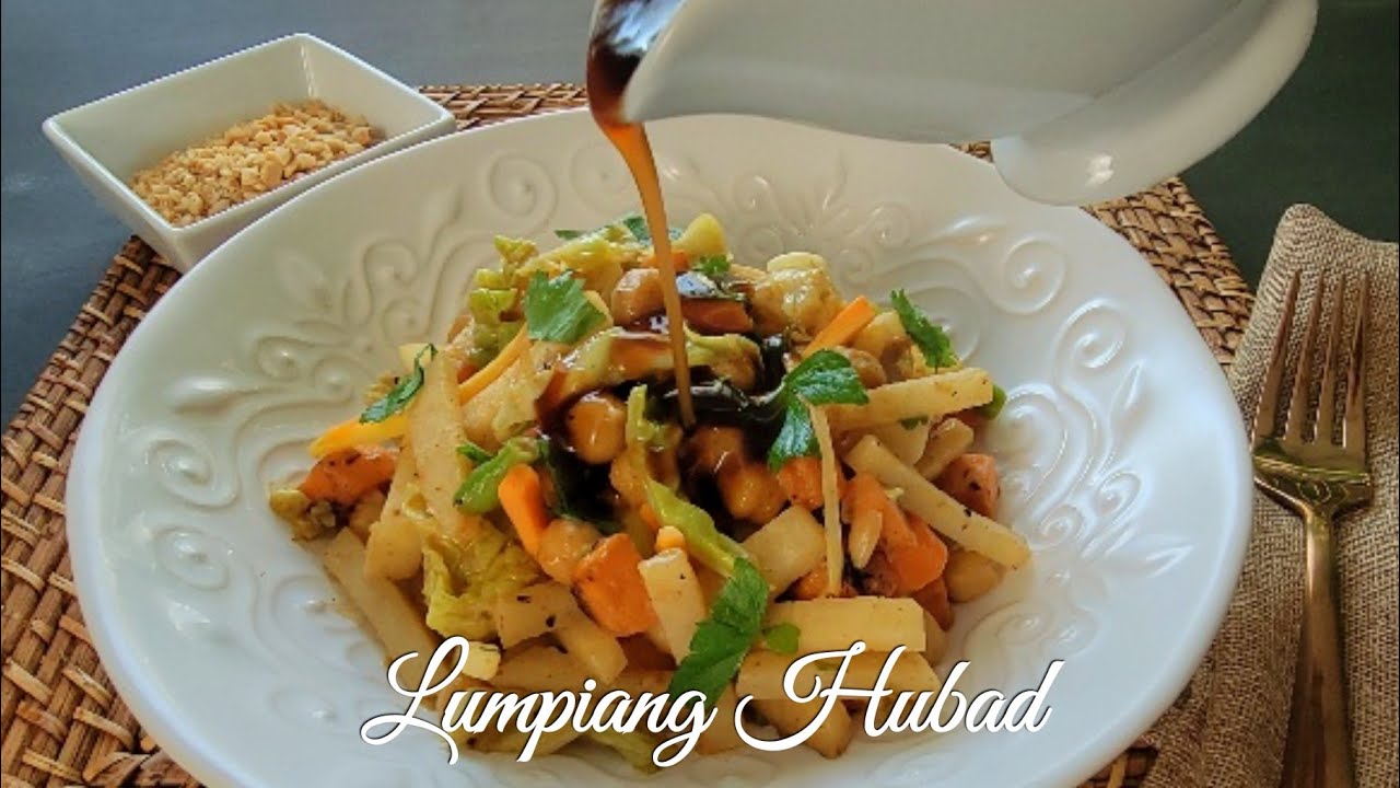 Lumpia Recipe no-wrapper /Lumpiang Hubad with Lumpia sauce recipe - YouTube