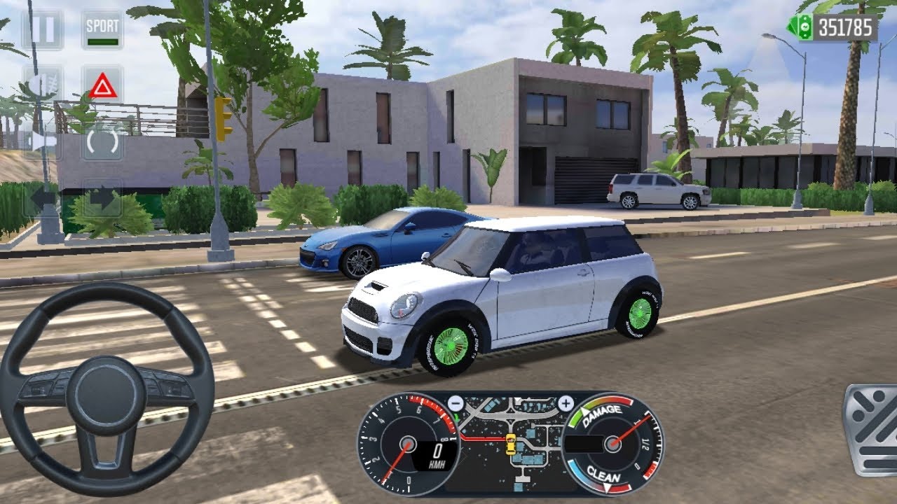 Taxi SIM 2020 | Mini Cooper Driving Miami City Wheel Drive Android ...