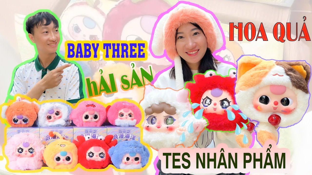 #UNBOX BABY THREE Hải Sản Bất Ngờ Khi Mở Được Bé Siêu Hiếm - YouTube
