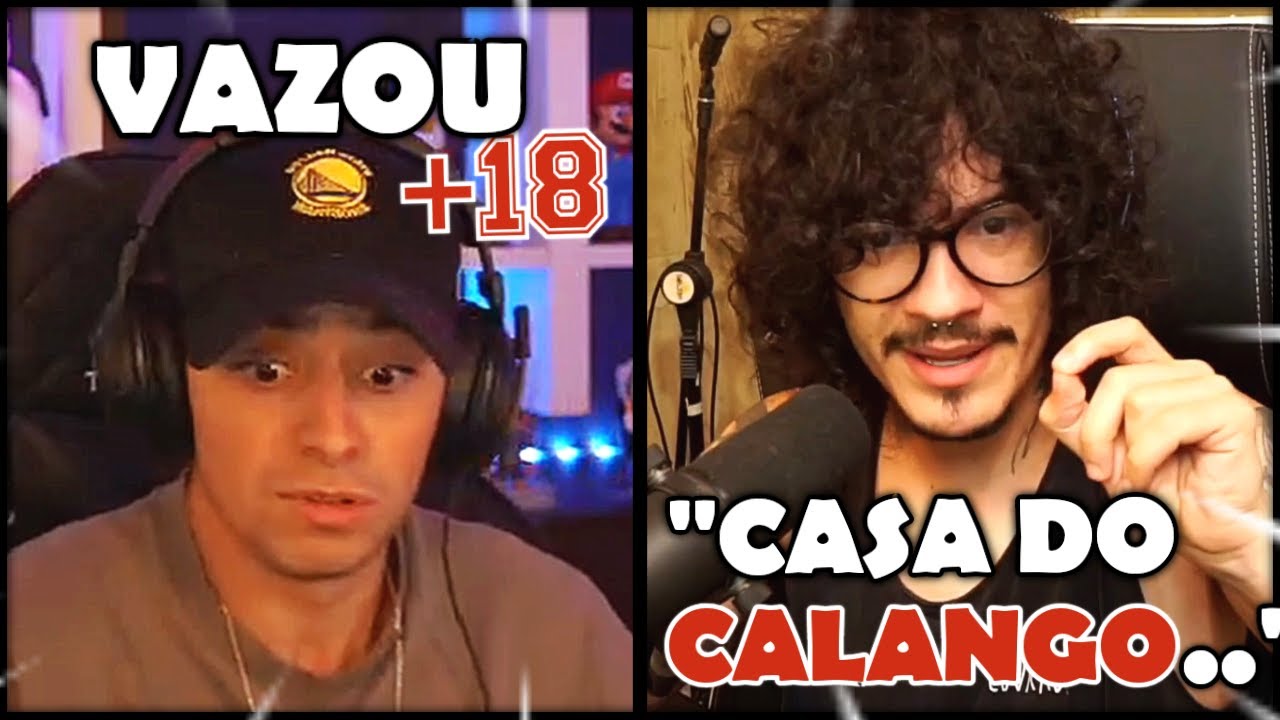 Quando a NAMORADA VAZA na Live, Zero VAZANDO ENDEREÇO do Calango ...