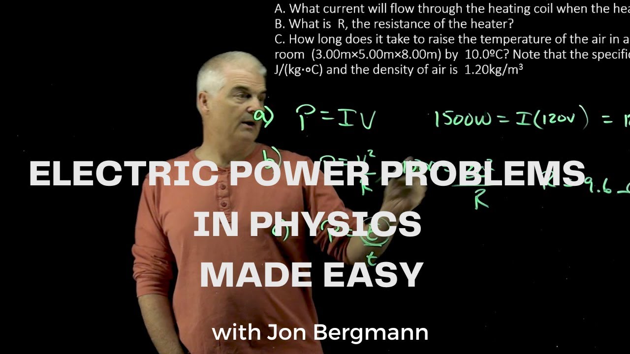 Electric Power Problems in Physics Made Easy! - YouTube