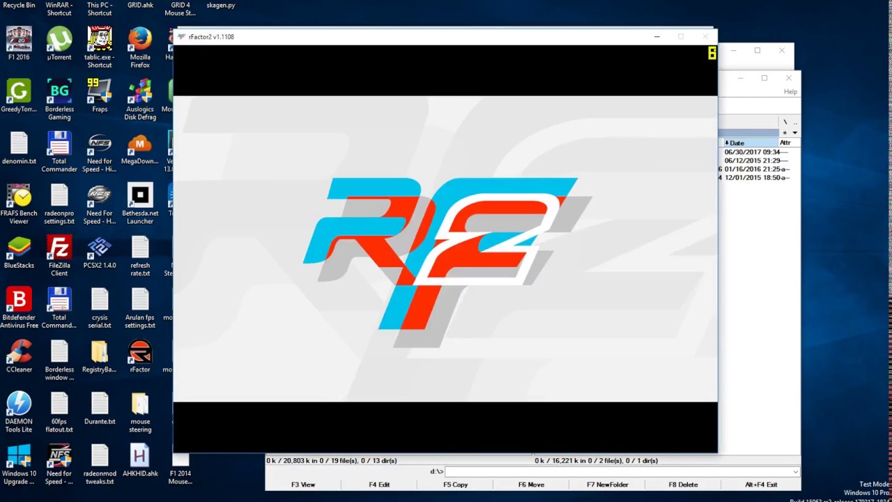 rFactor 2 mouse steering guide with vJoy + FreePIE + Script - YouTube