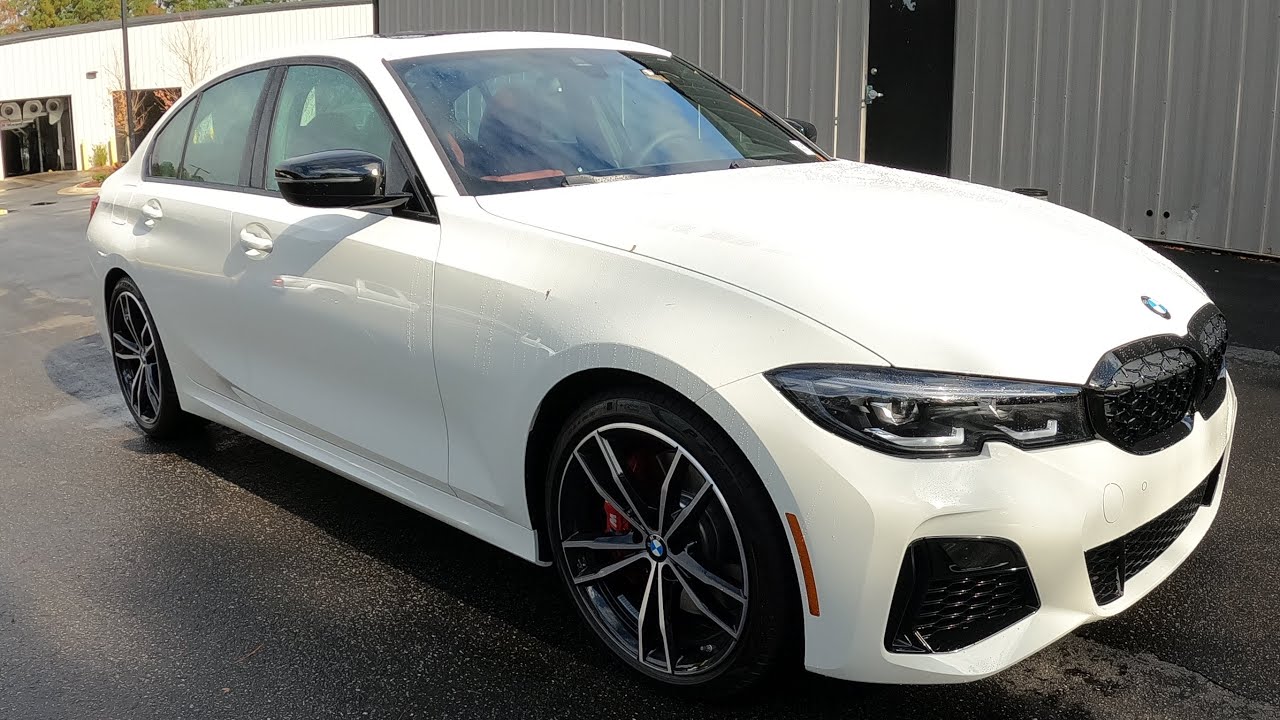 2022 BMW M340I Alpine White Mpackage - YouTube
