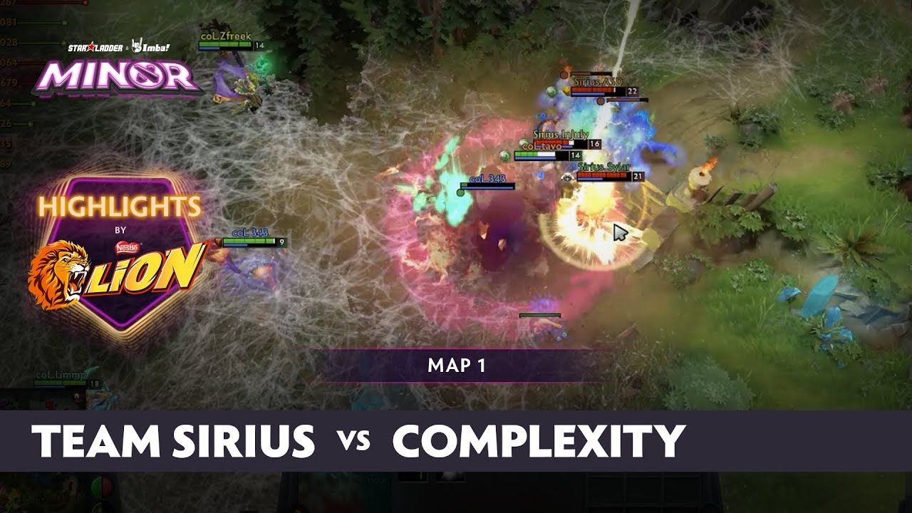 Team Sirius vs CoL | Highlights | StarLadder ImbaTV Minor Season 2 ...