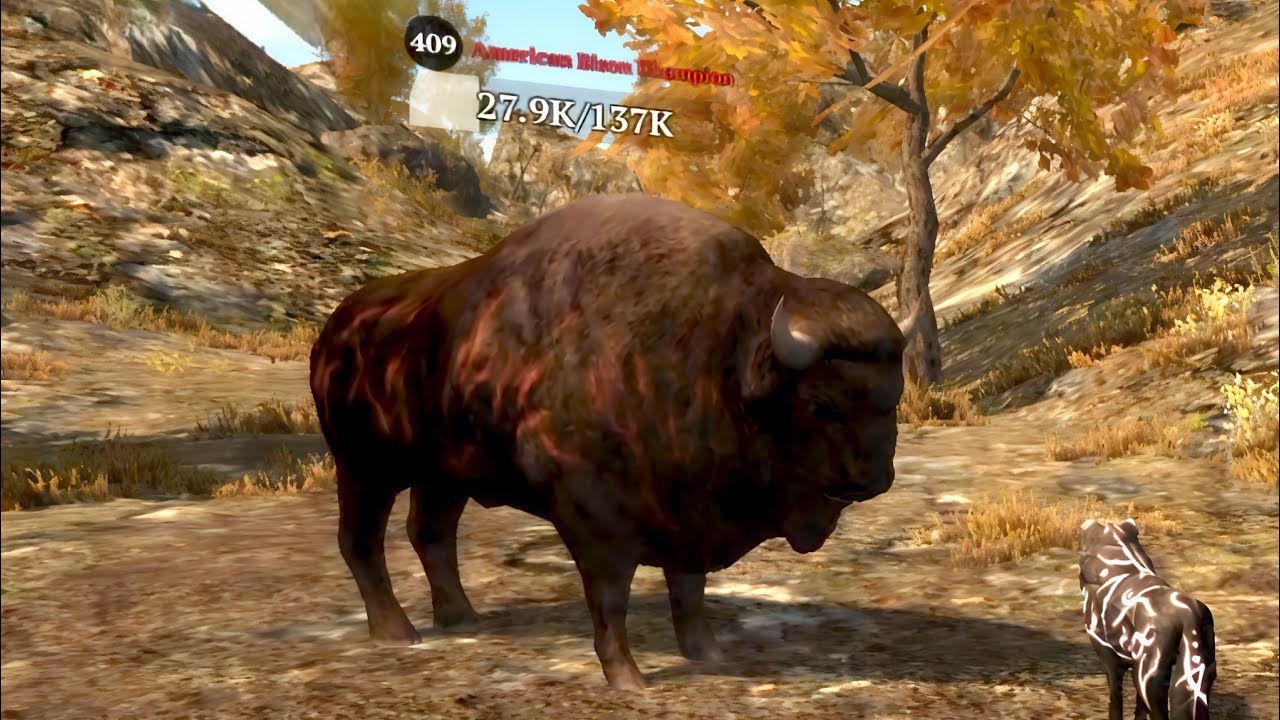 The Wolf - Giant American Bison Champion In Featured Dark Forest 🏆 ...