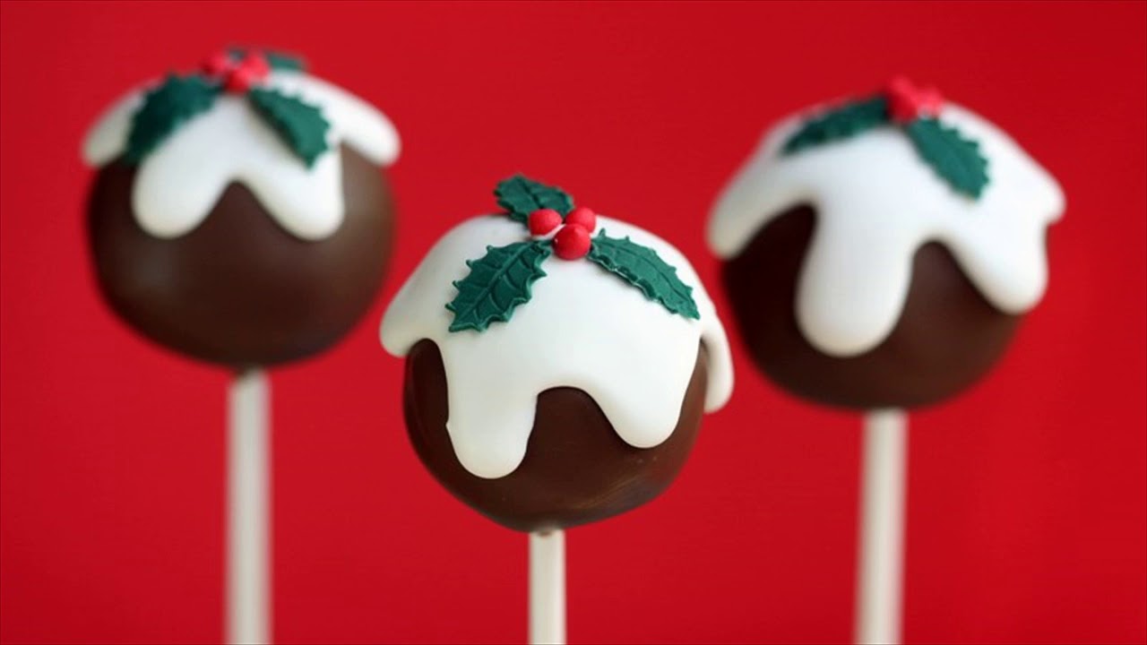 Christmas Cake Pops Bakerella - YouTube