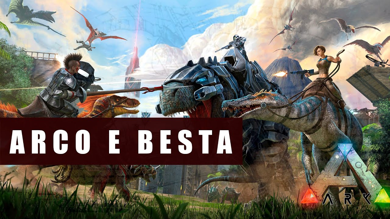 Como fazer o arco e a besta no ark survival (Iniciante) - YouTube