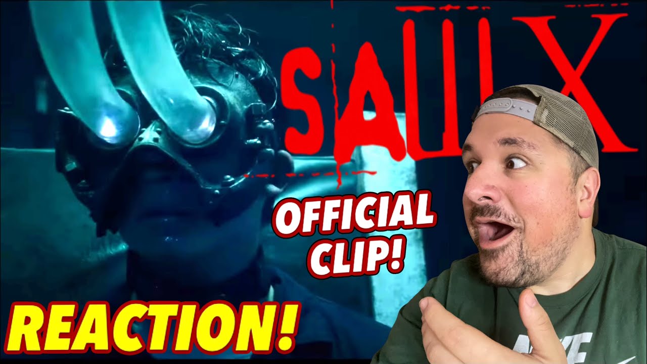 Saw X "EYE TRAP" OFFICIAL CLIP REACTION! BACK TO THE ROOTS OF SAW! THIS ...