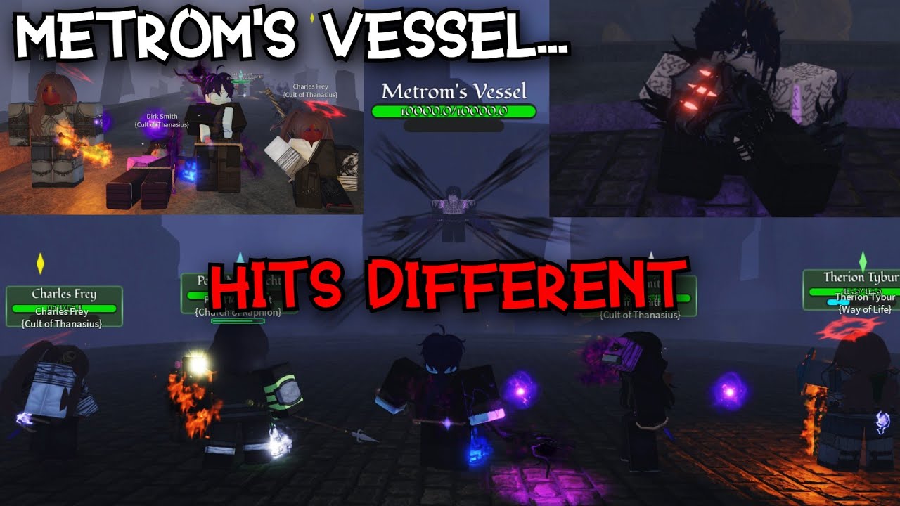 Meeting Metrom's Vessel for the first time... (Roblox Arcane Lineage ...