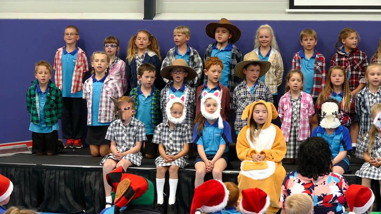 1M & 1B Performing 'Home Among The Gum Trees' - Somerset Primary School ...