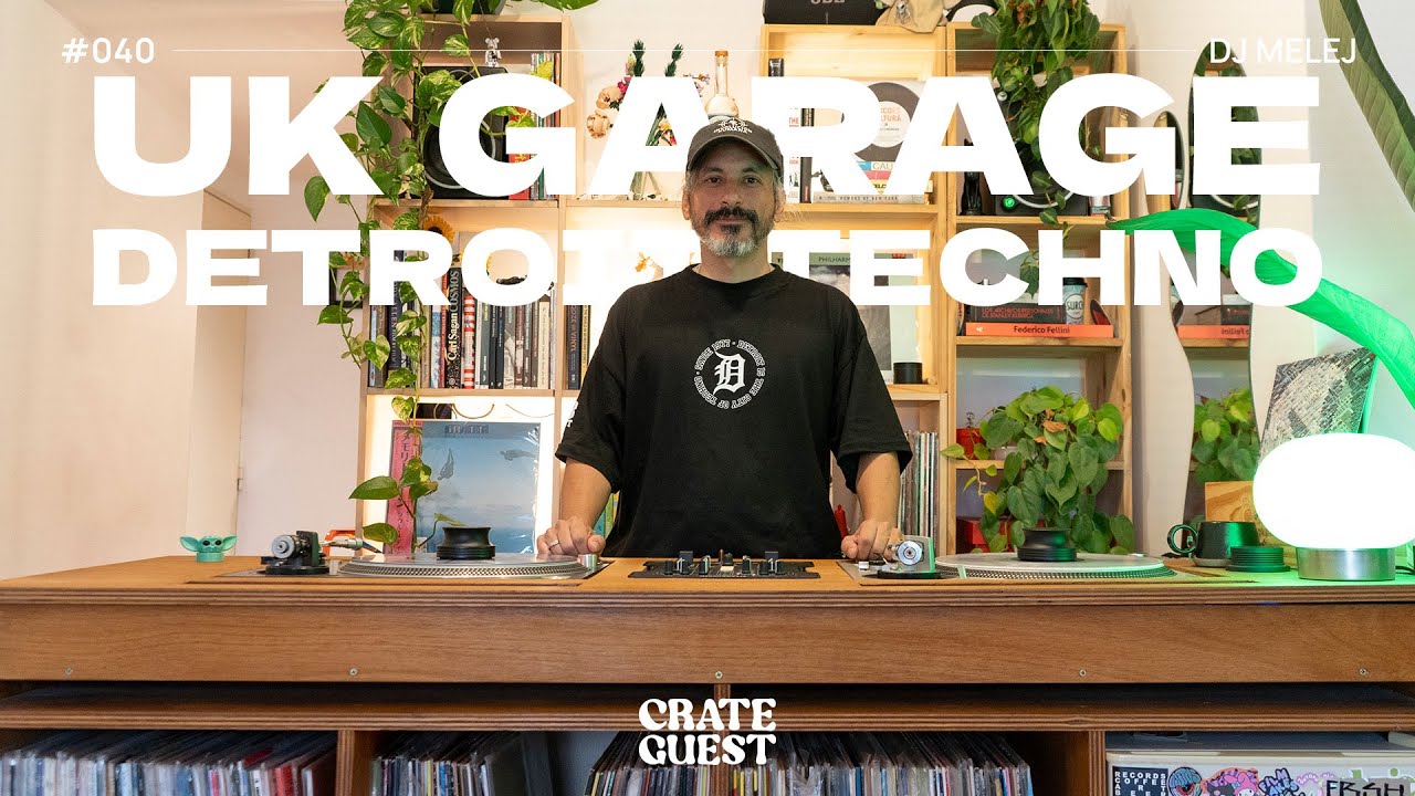UK Garage, Detroit Techno & Electro vinyl mix - DJ MELEJ - YouTube