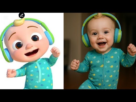 Cocomelon cartoon character in real life - YouTube