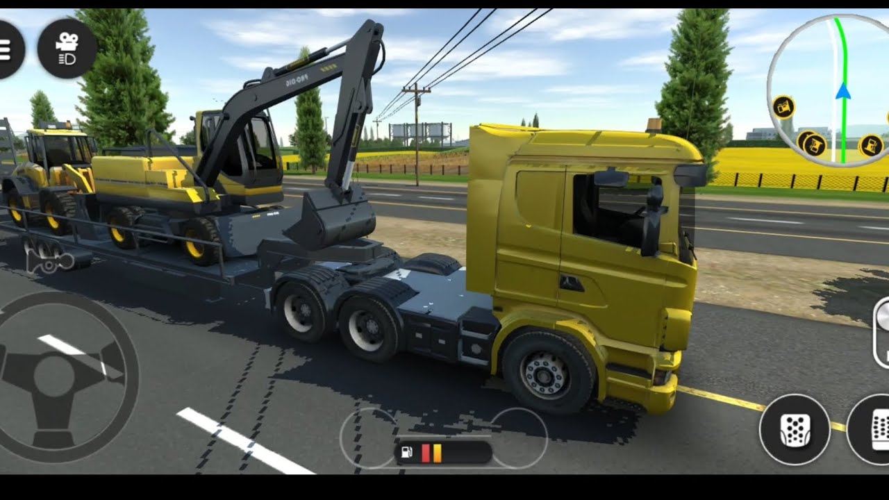 Drive Simulator 2020- Android Gameplay. heavy Vehicle loader Truck ...