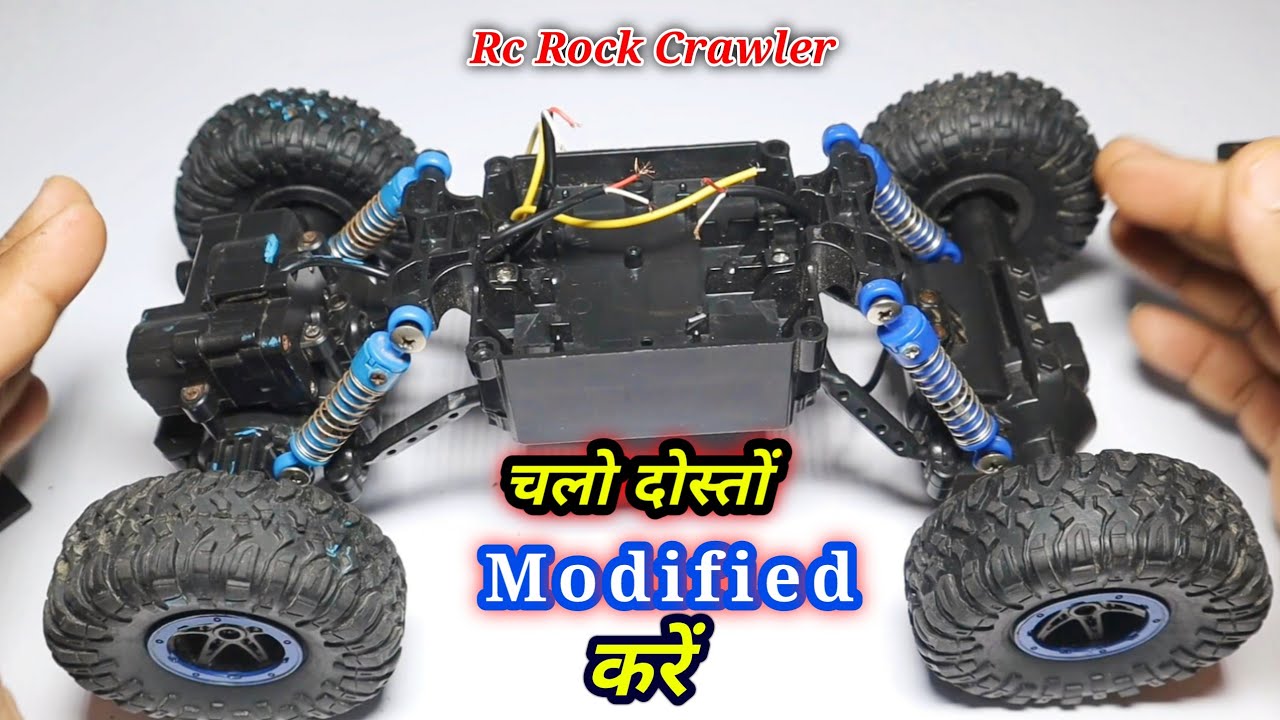 modified 4x4 RC Rock Crawler l rock crawler modify l how to fix rock ...