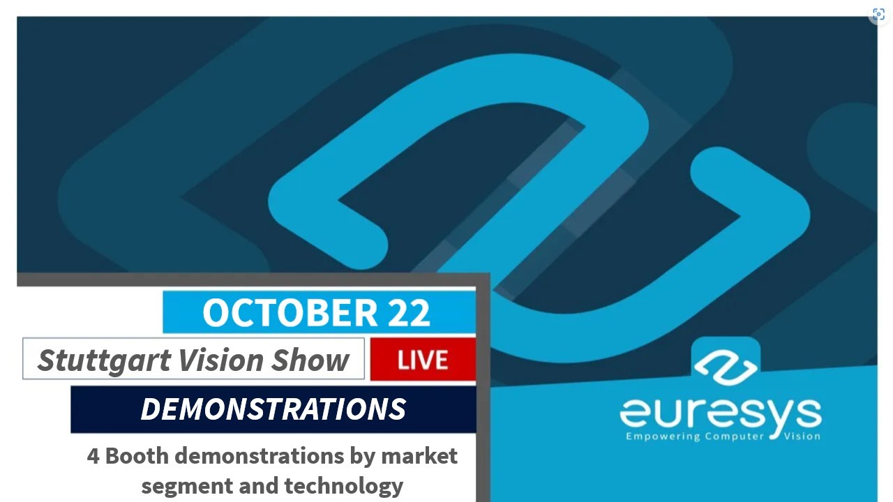 Stuttgart Vision Show 2024 - Euresys & Sensor to Image Booth demos ...