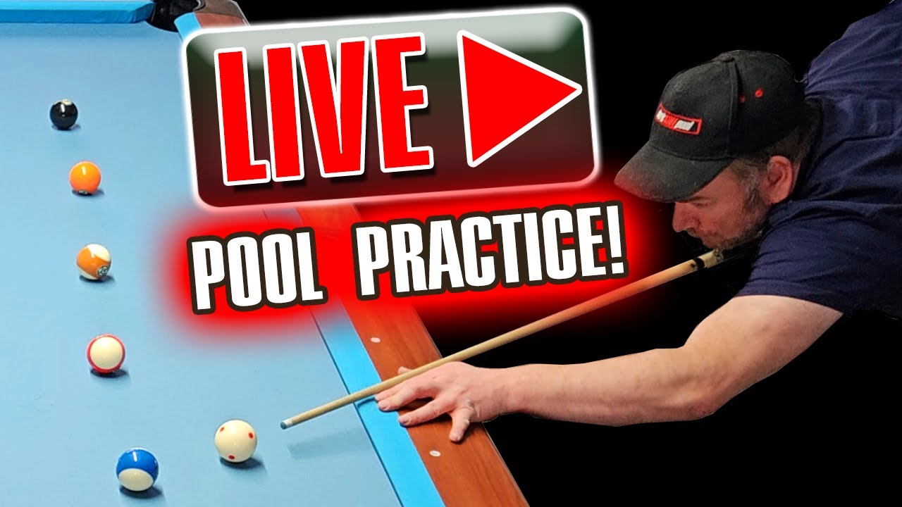 LIVE POOL Drills, Practice, Banter Q&A and MORE! - YouTube