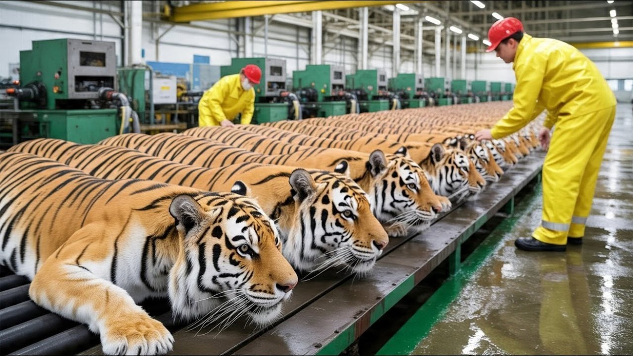 Inside the Tiger Leather Factory — How Spotted Hides Become Luxury ...