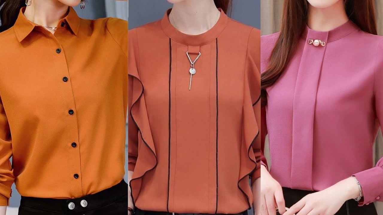 Office Wear Blouse/Top Designs|Daily Wear Blouse/Top Designs|Office ...