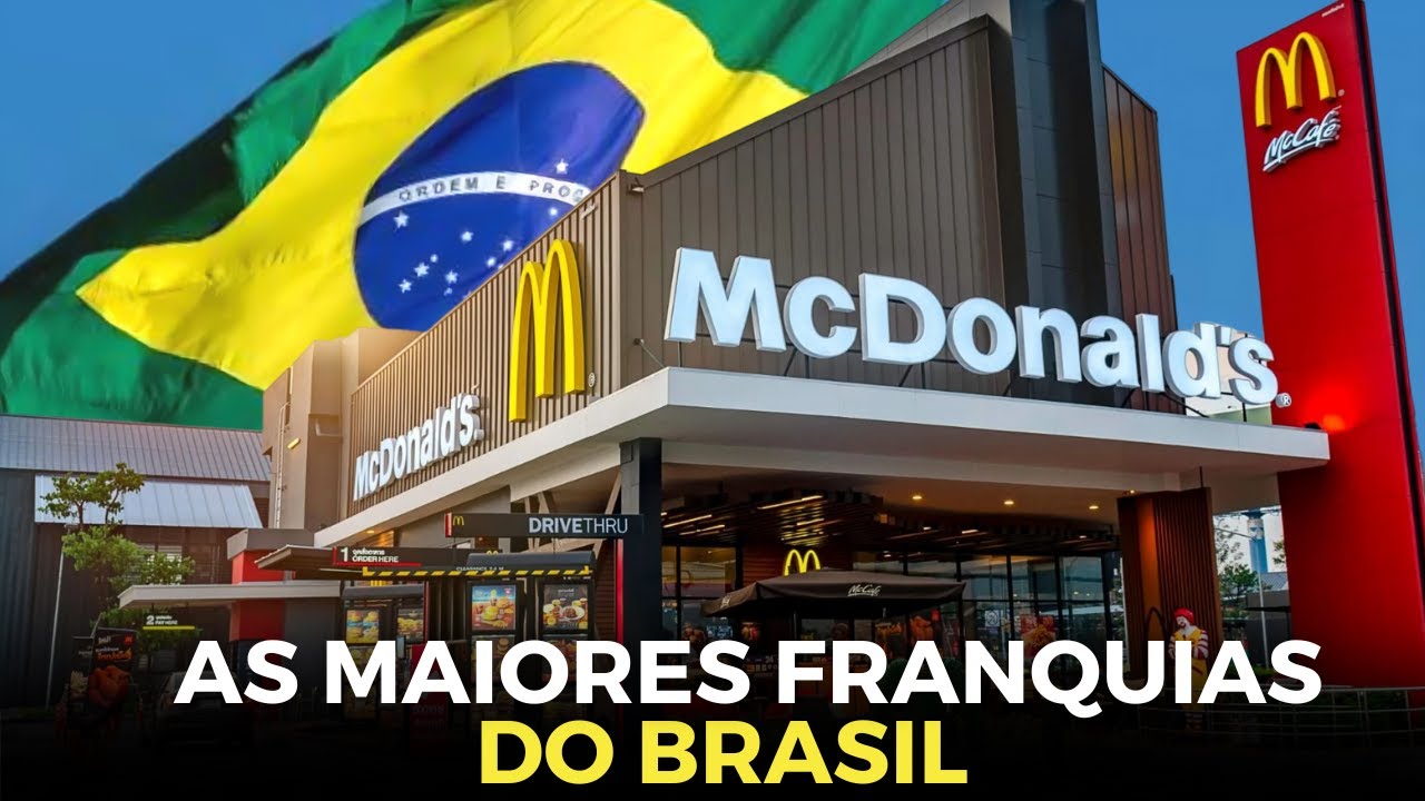 AS 10 MAIORES FRANQUIAS DO BRASIL - YouTube