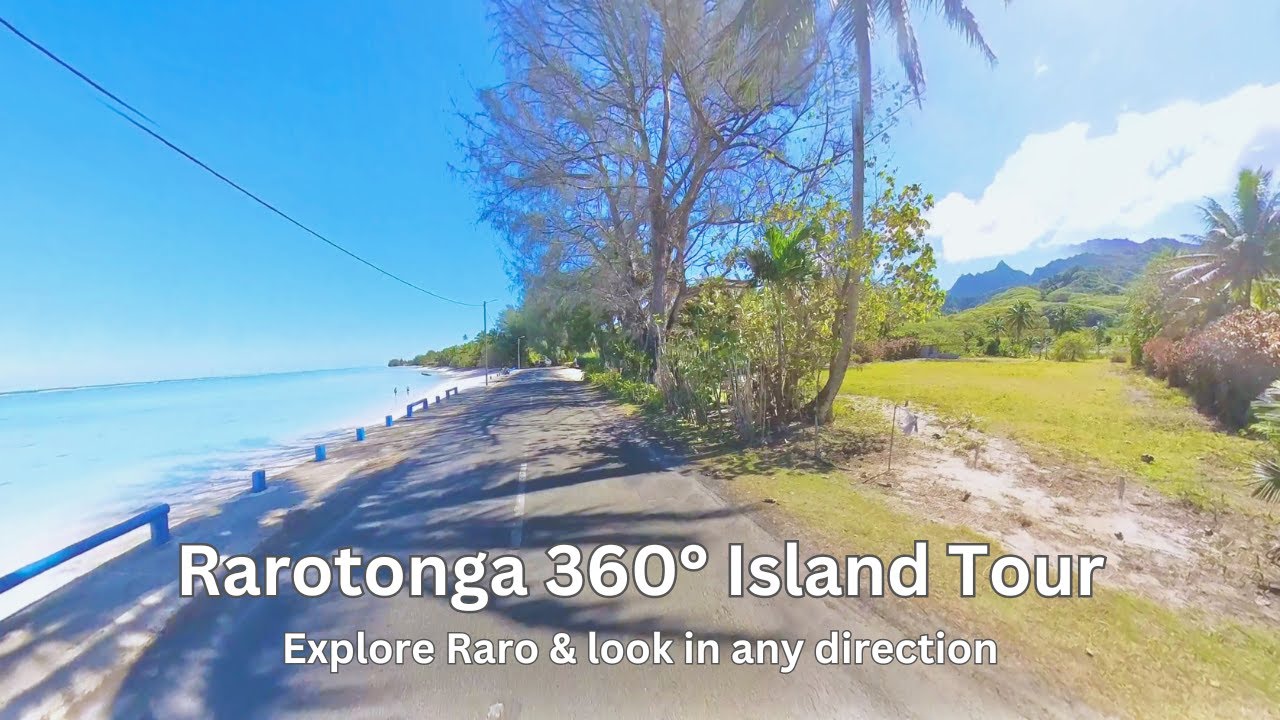 Rarotonga 360° Island Tour - Cook Islands VR Video - YouTube