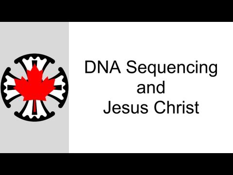 DNA Sequencing and Jesus Christ - YouTube
