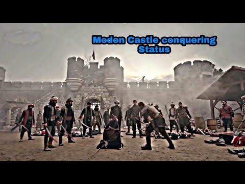 Modon Castle Conquering Status 🔥🔪Oruc Reis Hizir Reis Conquer Modon Castle  Status AMAZING STATUS🔪🔪