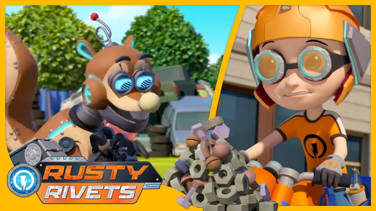 Rusty vs the Robo Squirrel and MORE | Rusty Rivets Episodes | Cartoons ...