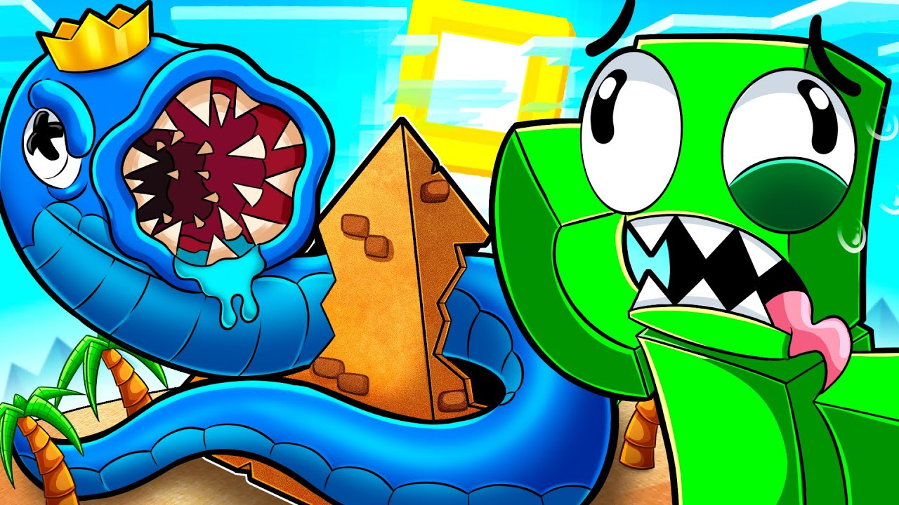 RAINBOW FRIENDS MONSTER SANDWORM! (Blue Titan Worm) - YouTube