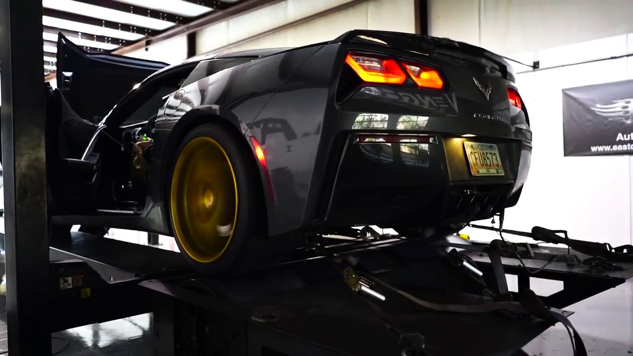 550HP Supercharged Corvette C7 Stingray | Armytrix Valved-Exhaust ...