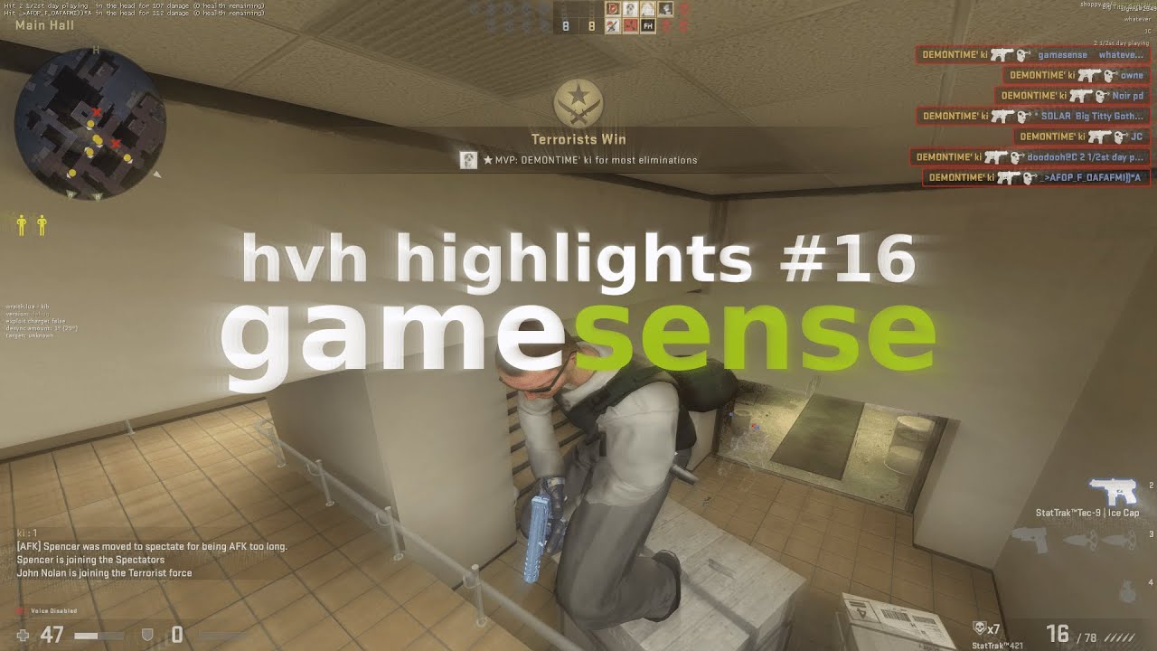 hvh highlights #16 ft. gamesense.pub - YouTube