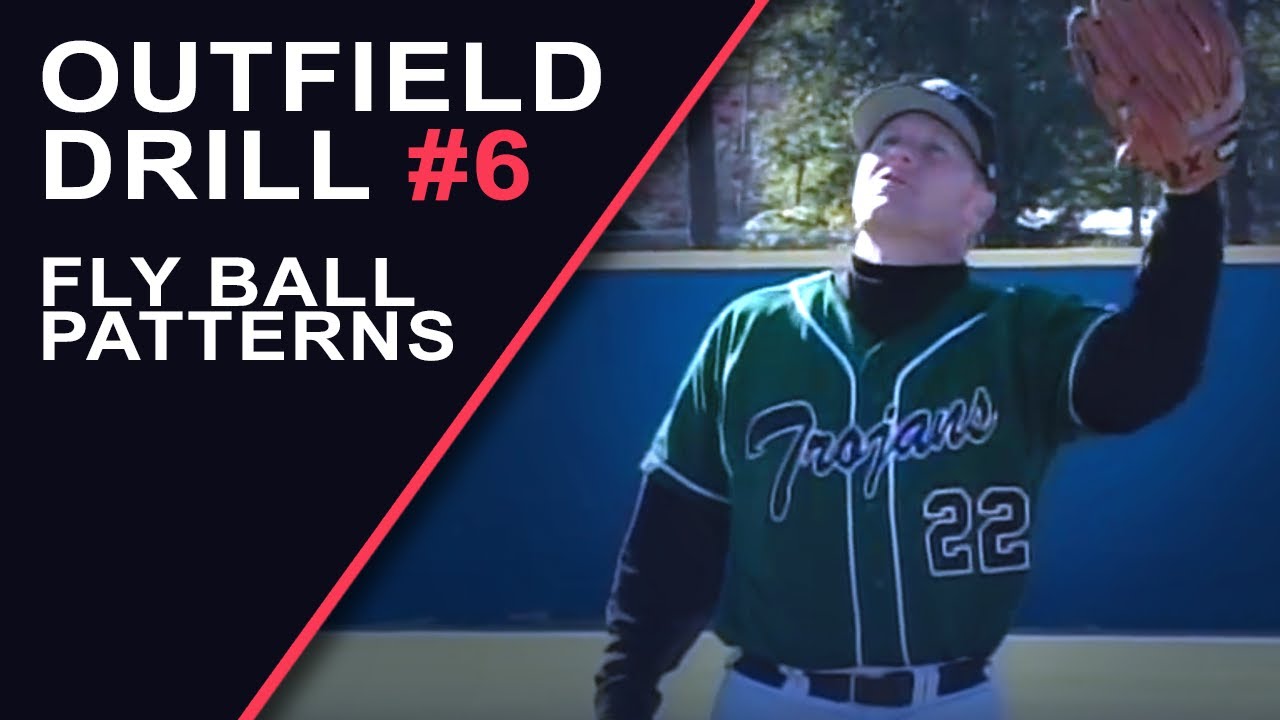 Outfield Drill #6 - Fly Ball Patterns - By Winning Baseball - YouTube