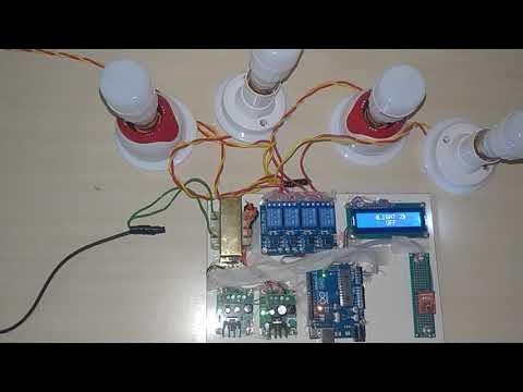 Home Automation Using Hand Gesture Recognition| Working - YouTube