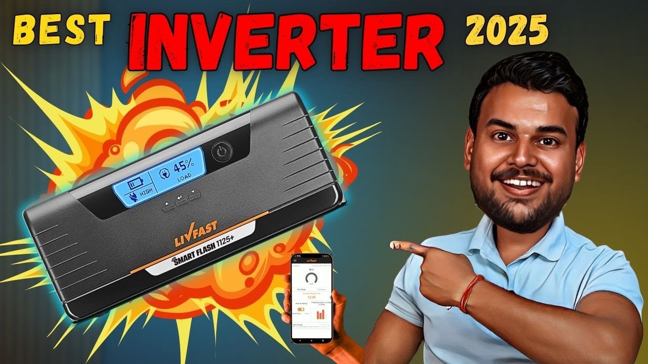 Best Inverter for Home 2025 💥 Livfast Smartflash 1125+ Inverter - YouTube