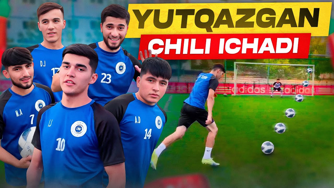 YUTQAZGAN FUTBOLCHI 🌶CHILI ICHADI😱 - FOOTBALL CHALLENGE - YouTube