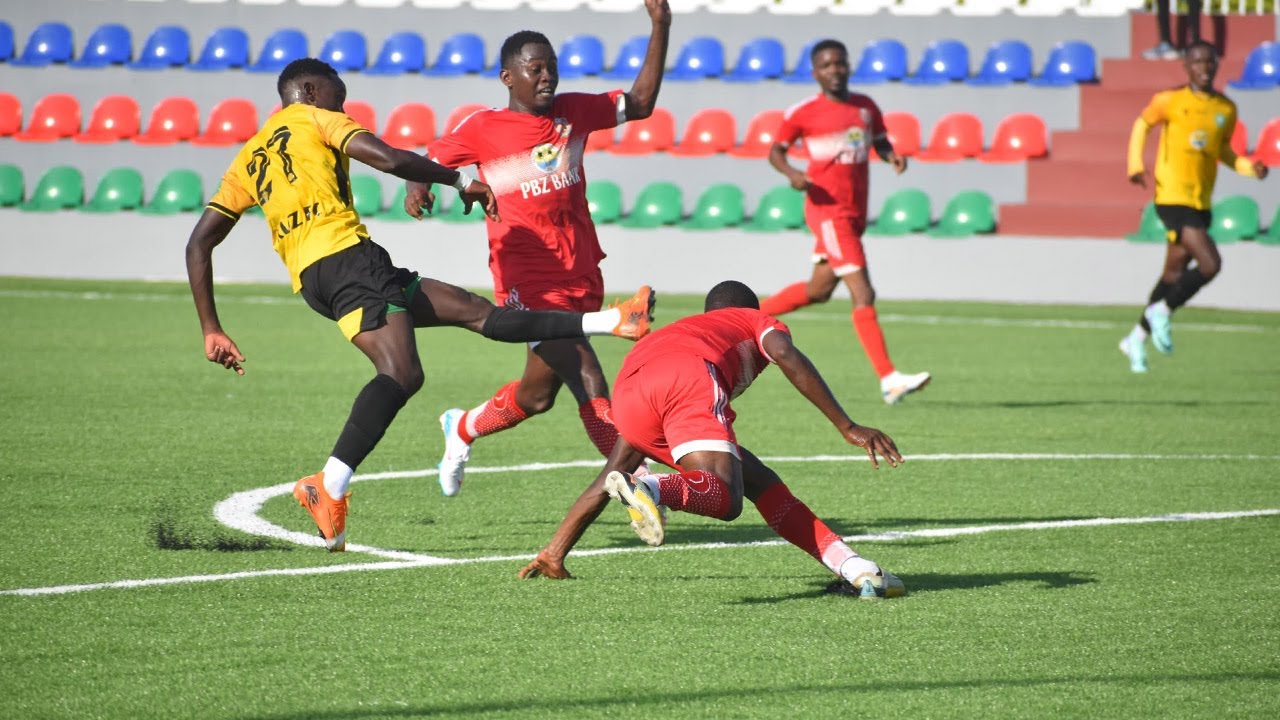 HAYA HAPA MAGOLI YOTE YA MECHI YA LEO | FULL TIME KVZ FC 2 - 1 ZIMAMOTO ...