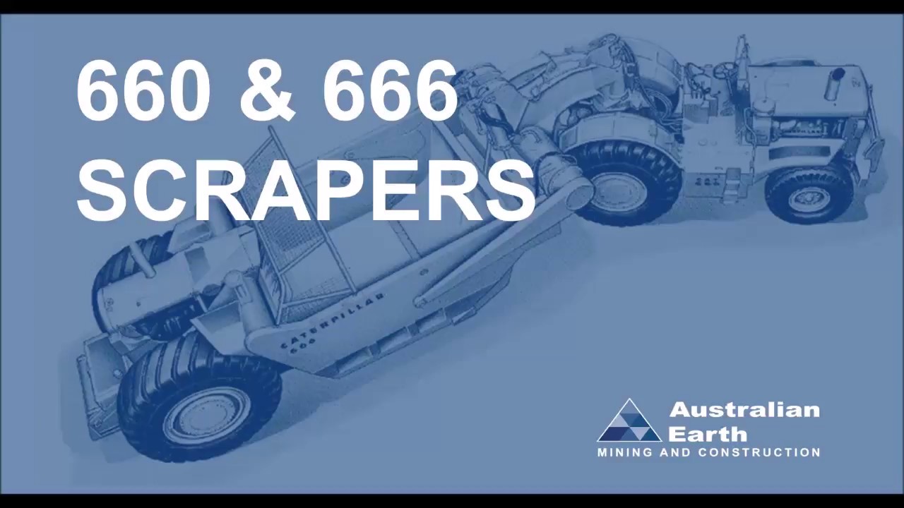 660 & 666 Wheel Tractor Scrapers - YouTube