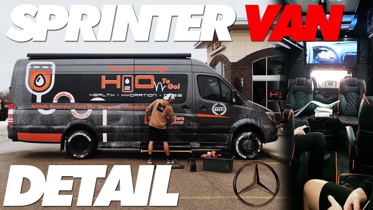 Custom Built Out Sprinter Van Detail - YouTube