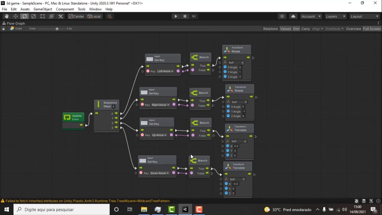 Como colocar movimento do personagem na unity 3d SEM PROGRAMAR LINHAS ...