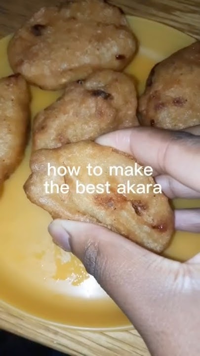 How to make the best akara - YouTube