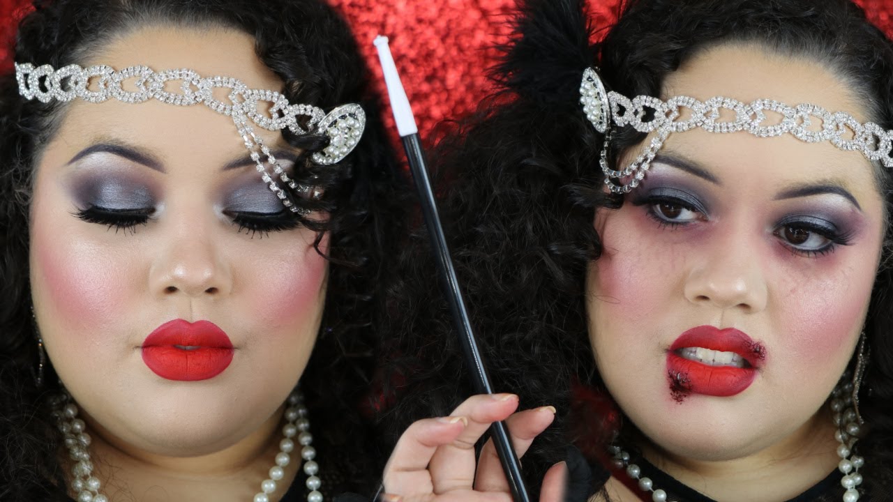 1920's Flapper Vampire | Makeup Revolution X Nightmare Before Christmas ...