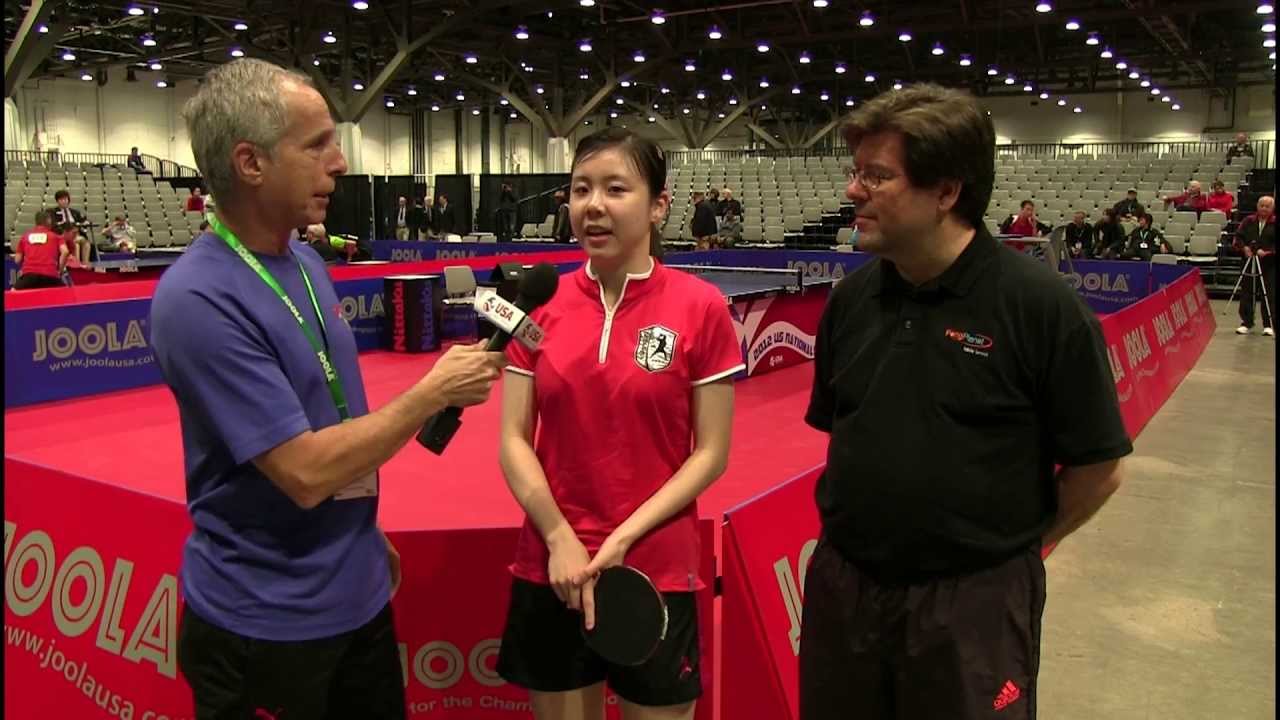 Interview with Ariel Hsing - 2012 US National Table Tennis ...