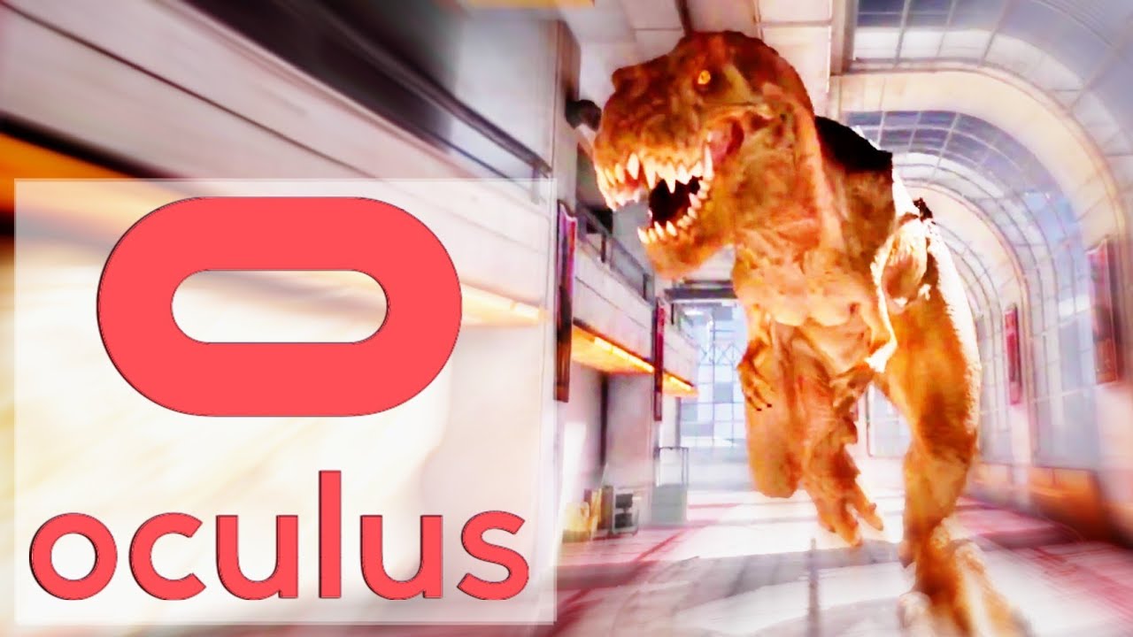 Oculus Rift Dreamdeck - A 360 VR Experience Dinosaur Let's play - YouTube