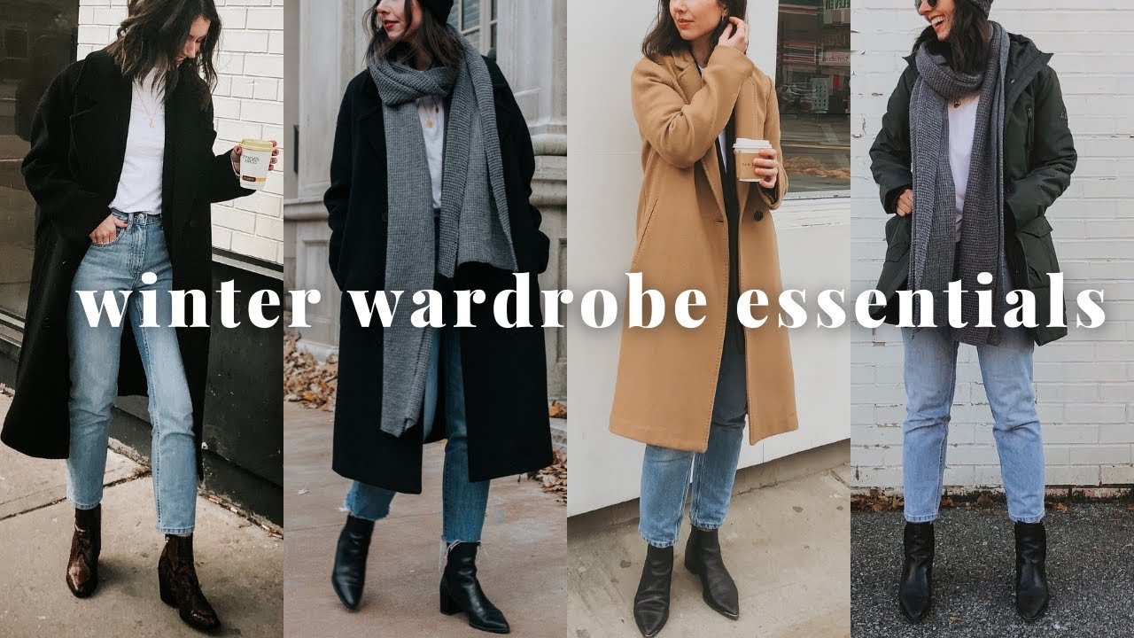 Winter Capsule Wardrobe Essentials for FREEZING COLD Winters (10 items!) ️ - YouTube